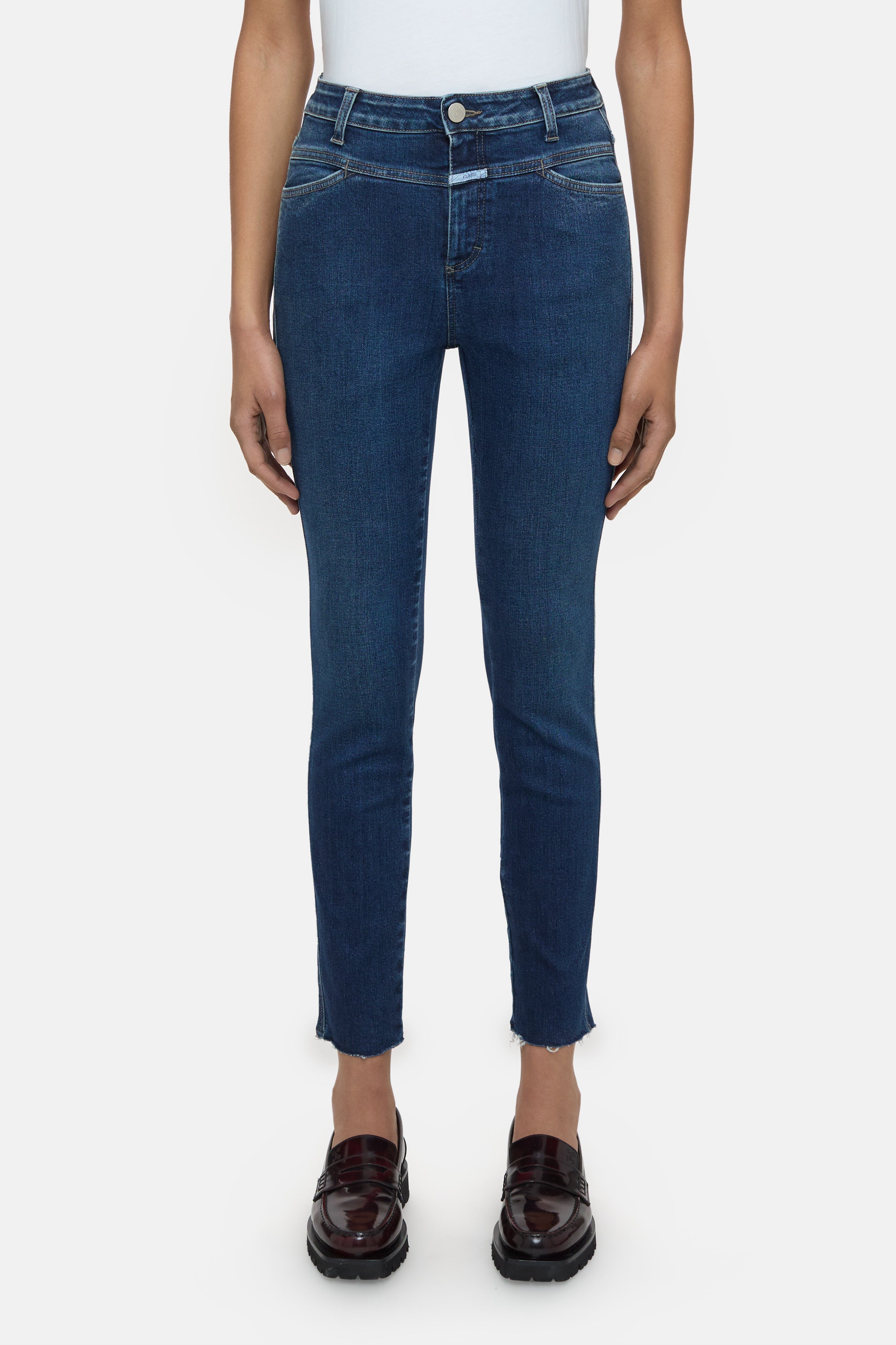 Wunderschne Closed Skinny Pusher Bilder