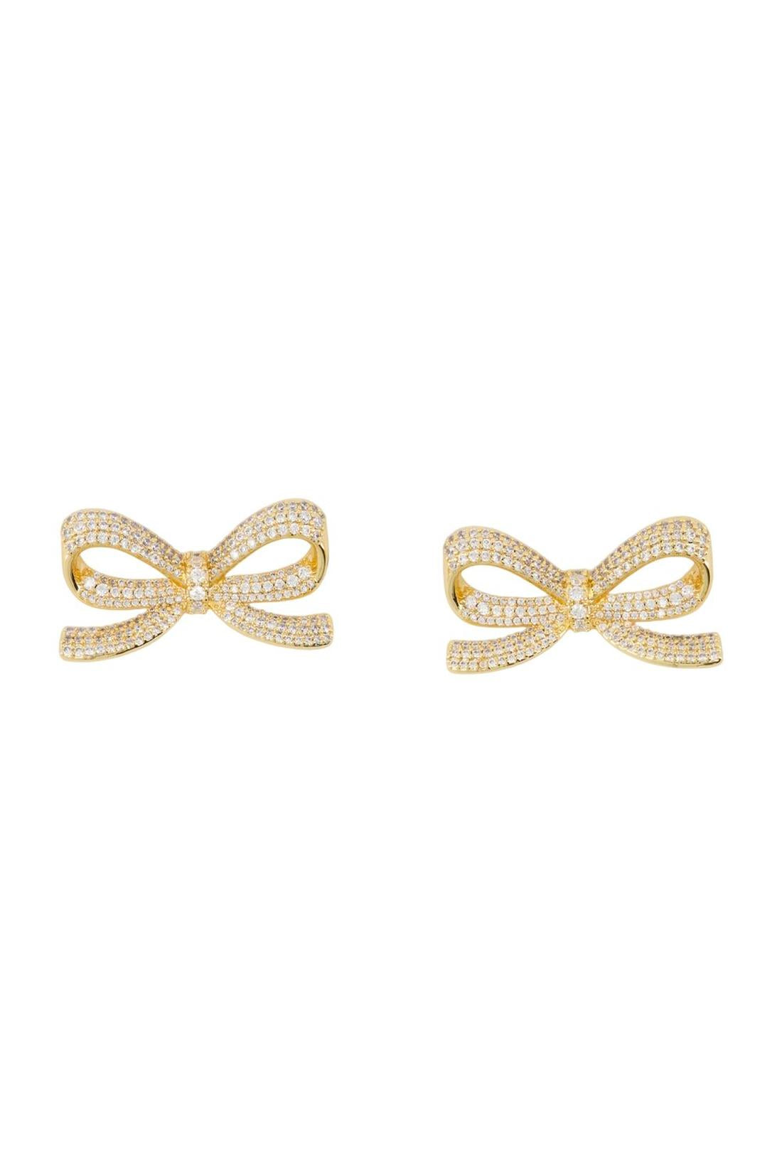 Self Portrait OUTLET | Crystal Bow Ohrringe - SELF PORTRAIT - Metall ...